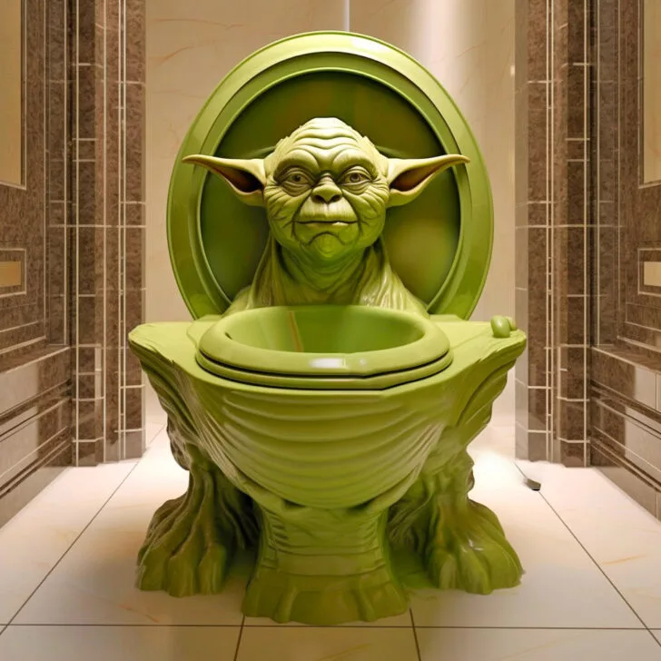 Galactic Elegance: Transform Your Bathroom with Star Wars Toilets