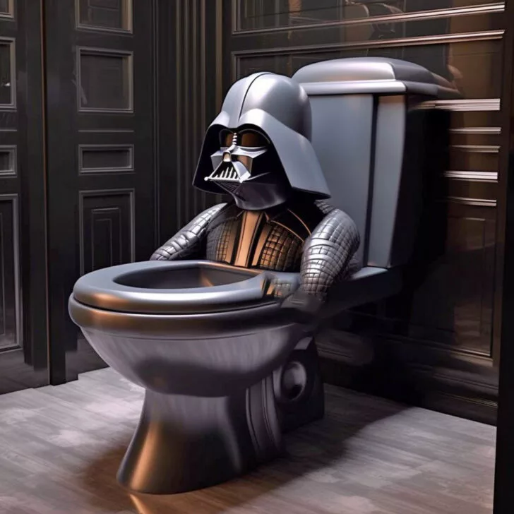 Galactic Elegance: Transform Your Bathroom with Star Wars Toilets