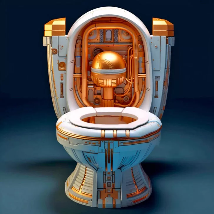 Galactic Elegance: Transform Your Bathroom with Star Wars Toilets