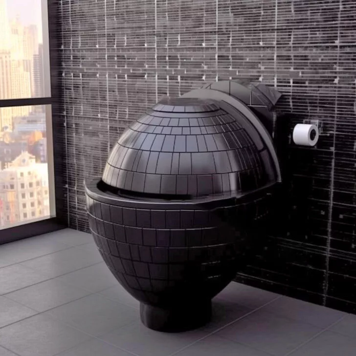 Galactic Elegance: Transform Your Bathroom with Star Wars Toilets