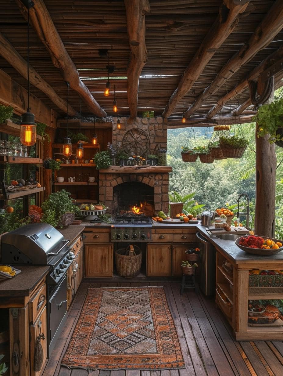 Beautiful Kitchen Designs: Embracing Natural Elements & Latest Trends