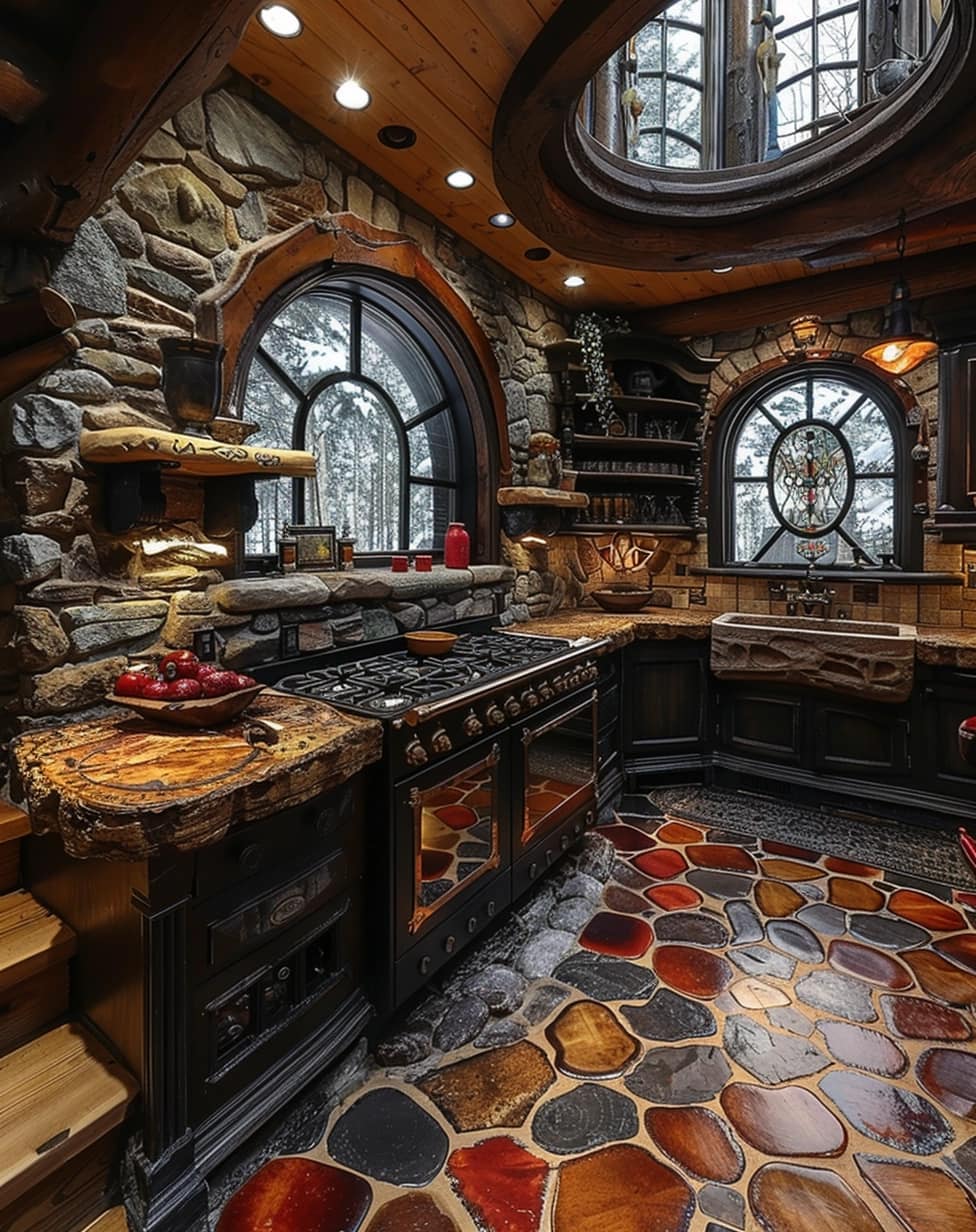 Beautiful Kitchen Designs: Embracing Natural Elements & Latest Trends