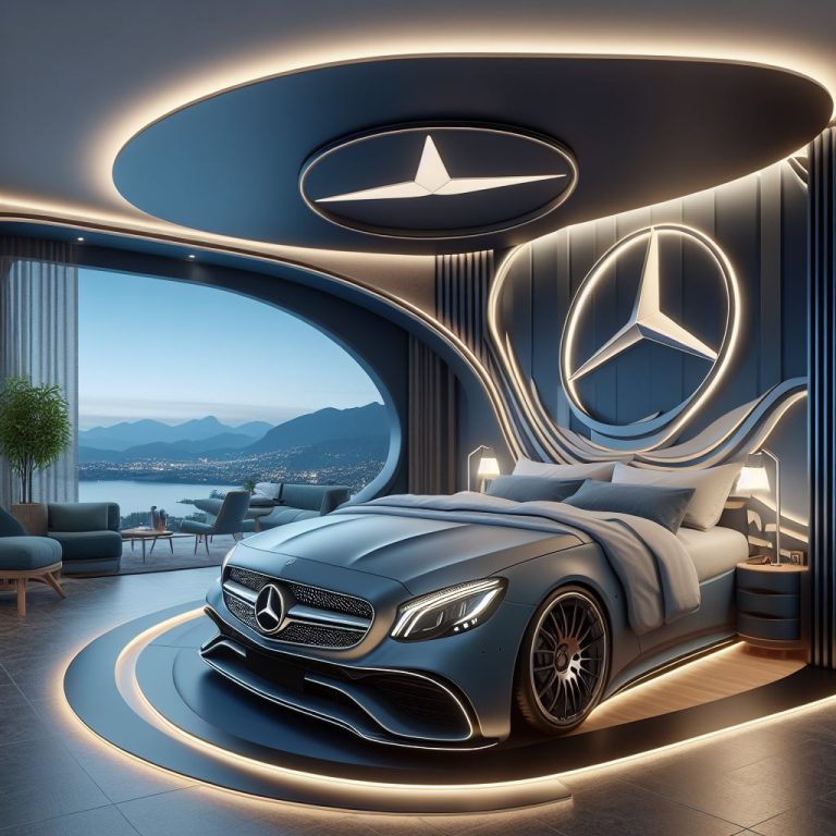 Sleeping in Style: Transform Your Bedroom with a Mercedes-Inspired Bed