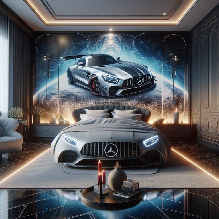Sleeping in Style: Transform Your Bedroom with a Mercedes-Inspired Bed