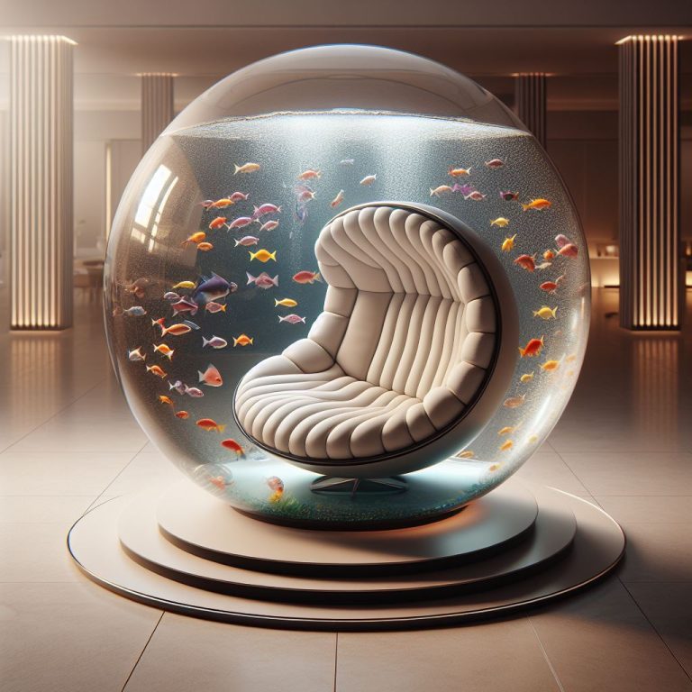 Aquarium Chair: Enhancing Comfort with Serene Views