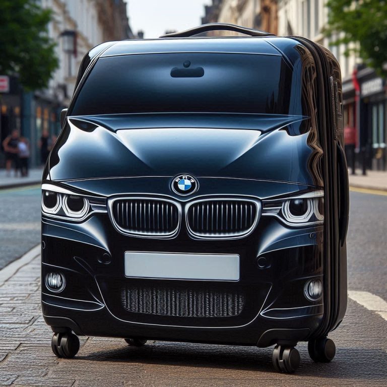 The Ultimate Travel Companion: BMW Car Shaped Suitcases
