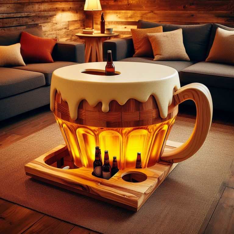 Crafting the Perfect Brew: Beer Shaped Coffee Table Selections
