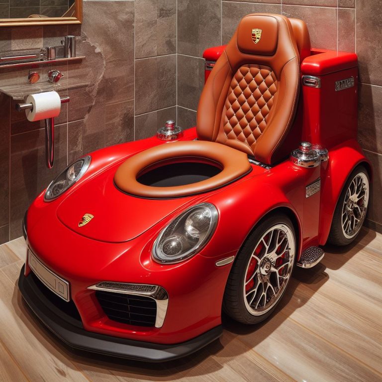 The Toilet That Drives You Wild: A Look at Car-Shaped Toilets