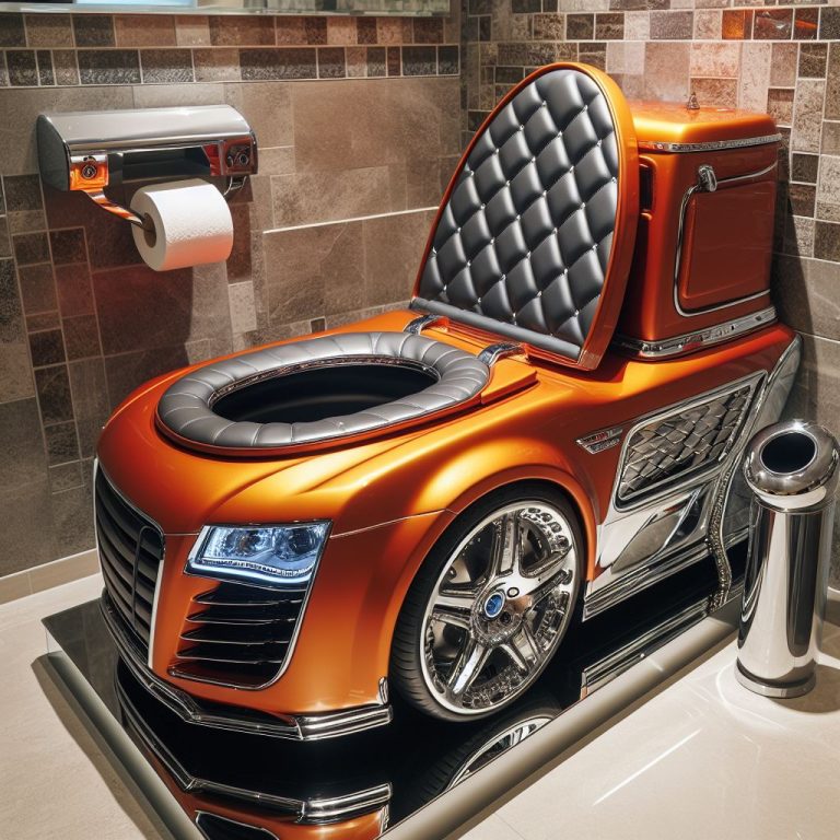The Toilet That Drives You Wild: A Look at Car-Shaped Toilets