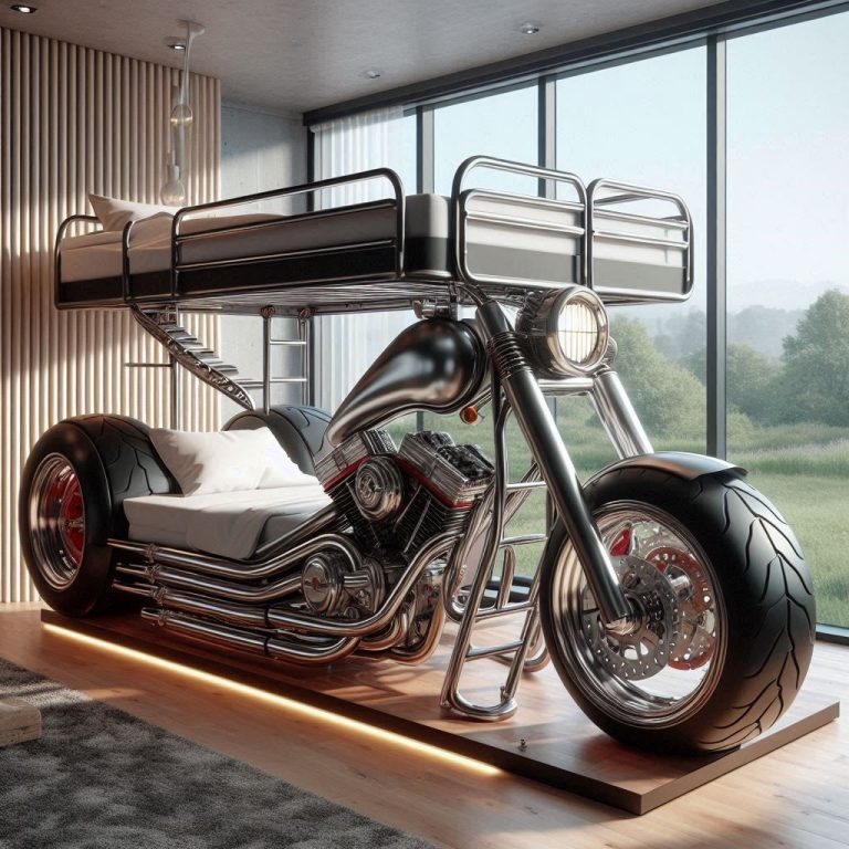 The Evolution of Harley Davidson Motor Bunk Bed Designs