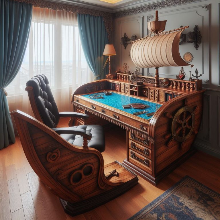 The Allure of the Pirate Ship Desk