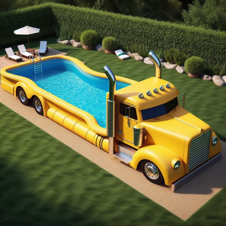Designing Your Dream Truck Shaped Pool: Inspiration and Ideas