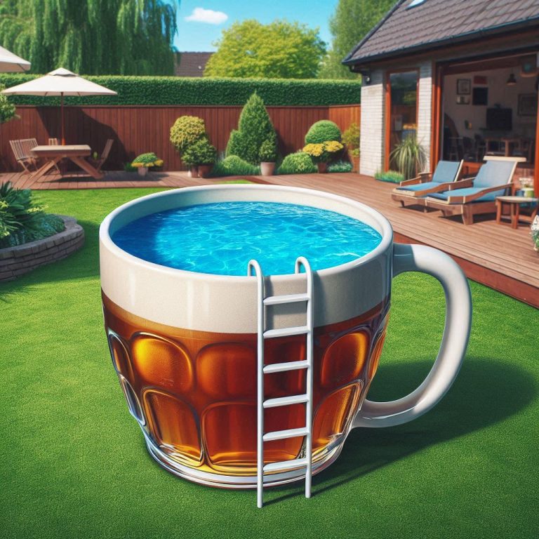 Discover the Charm of a Beer Mug Shaped Swimming Pool: A Unique ...