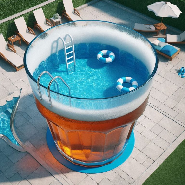 Discover the Charm of a Beer Mug Shaped Swimming Pool: A Unique ...