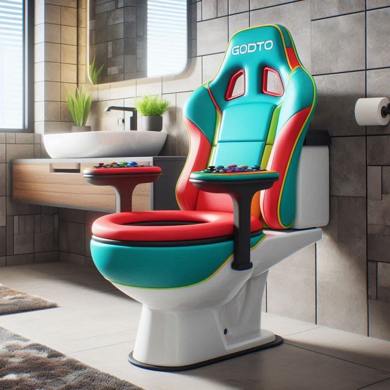 Exploring the Innovative Concept of Gaming Chair-Shaped Toilets