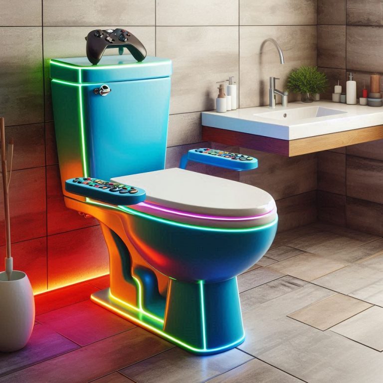 Exploring the Innovative Concept of Gaming Chair-Shaped Toilets