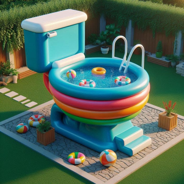 Toilet Shaped Pools: The Quirky Trend Taking Over Backyard Design