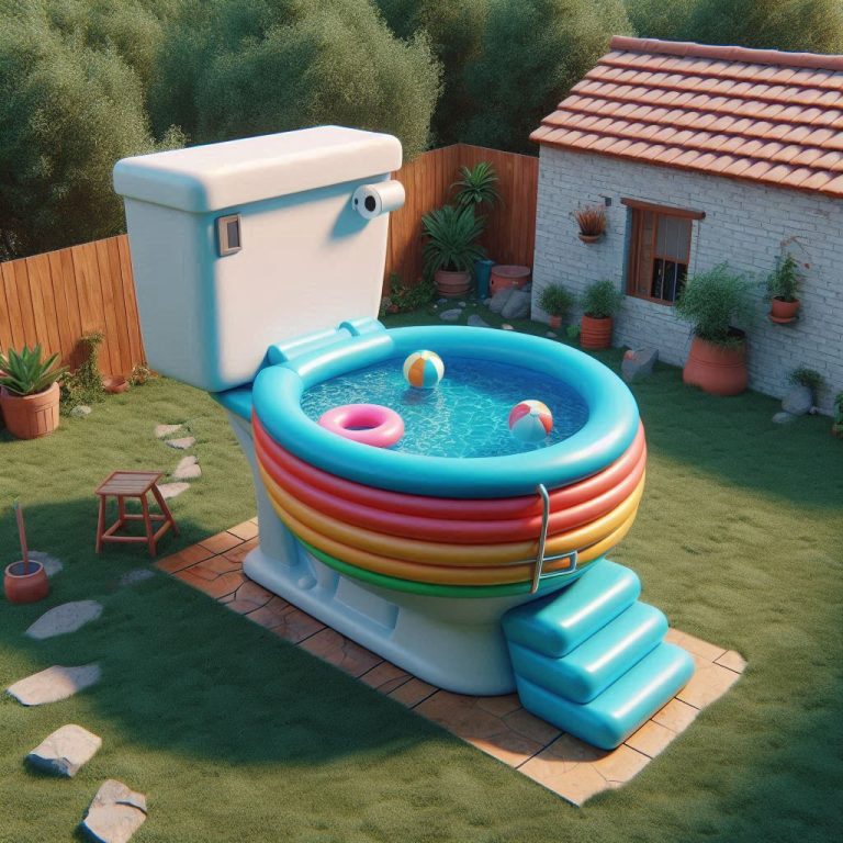 Toilet Shaped Pools: The Quirky Trend Taking Over Backyard Design