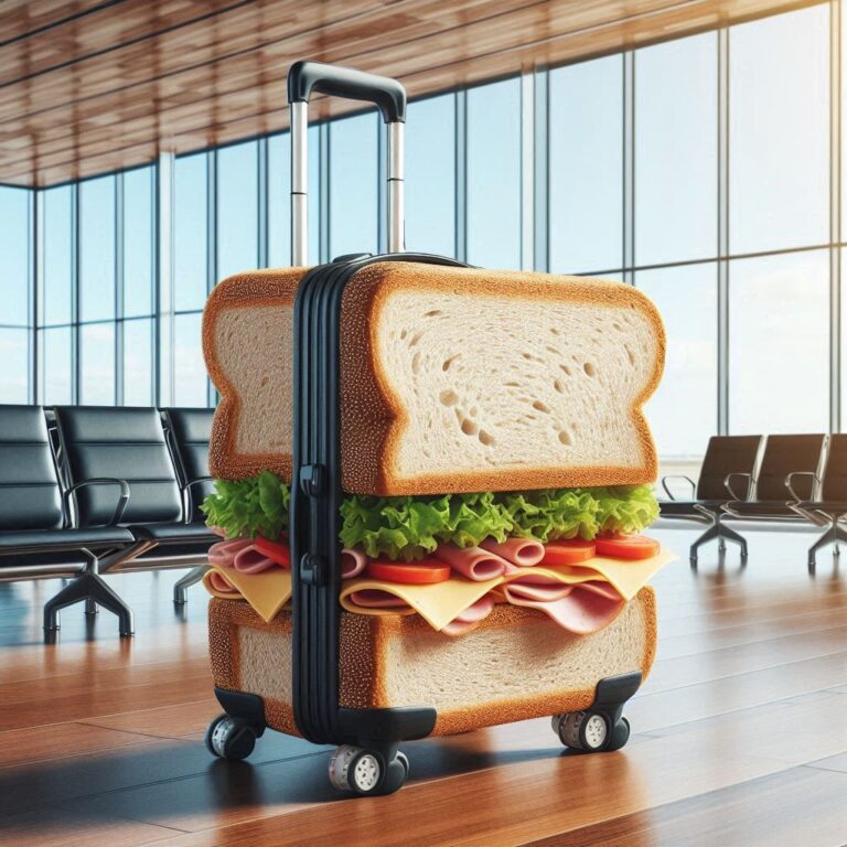 Sandwich Shaped Suitcase: The Quirky Travel Companion You Need