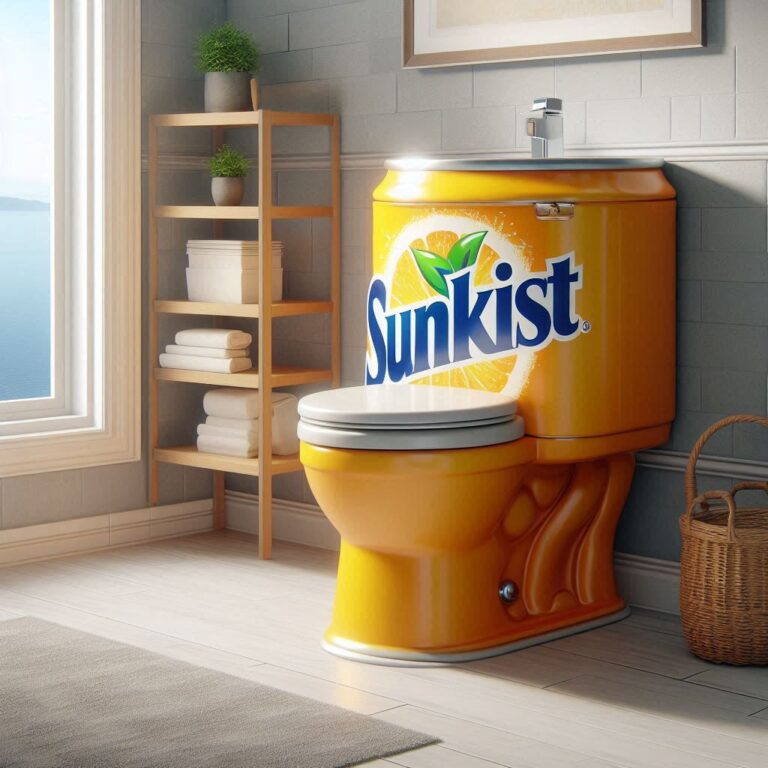 Soft Drinks Inspired Toilet: A Refreshing Addition to Your Bathroom