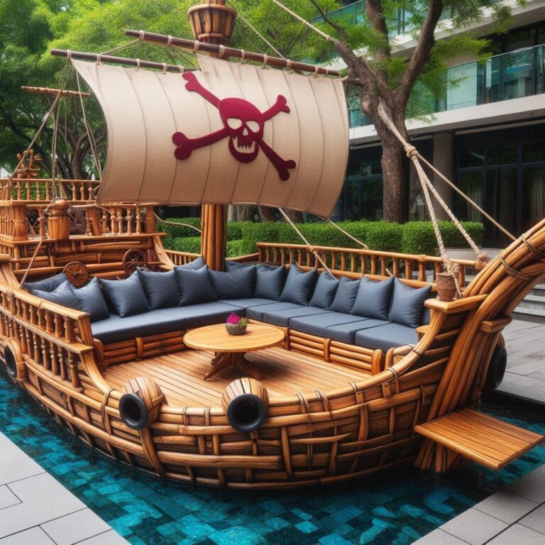Transform Your Outdoor Space with Pirate Ship Patio Sofas