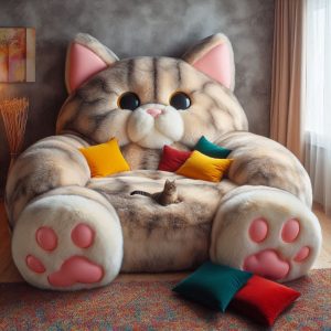 Giant Cat Loungers: The Ultimate Fusion of Comfort and Whimsy