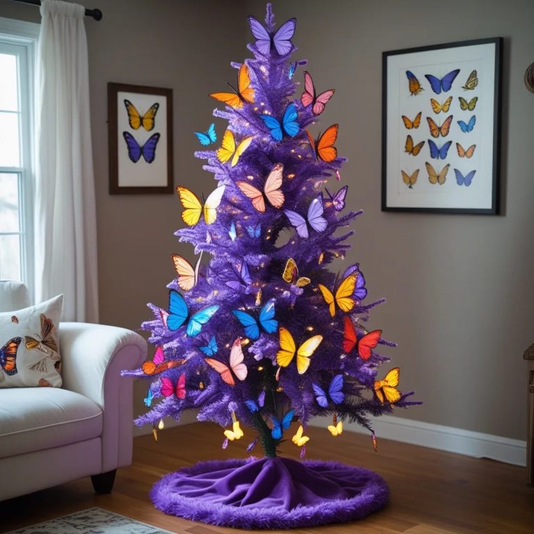The Butterfly Christmas Tree: A Whimsical Fusion of Elegance and ...