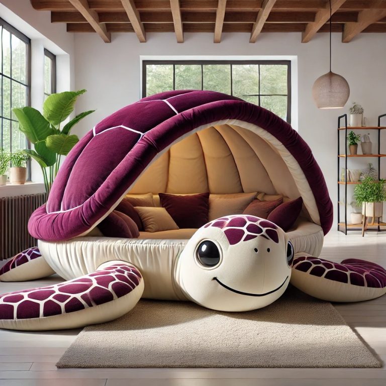 Giant Turtle Lounger: A Unique Fusion of Comfort and Creativity