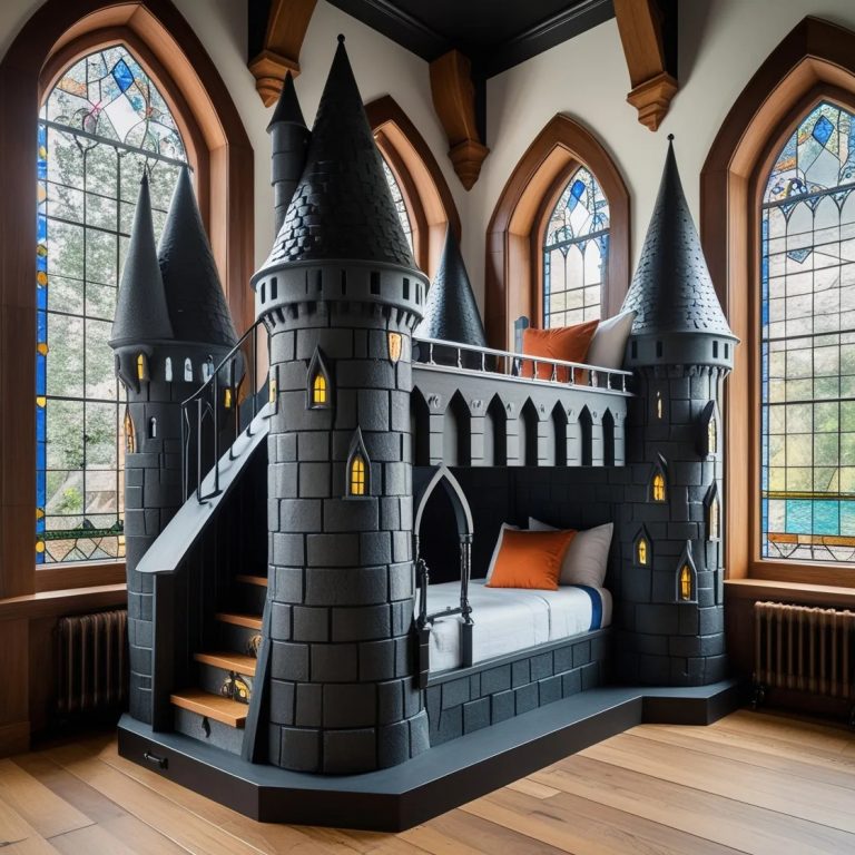 Discover the Magic: The Enchanting World of Hogwarts-Shaped Bunk Beds