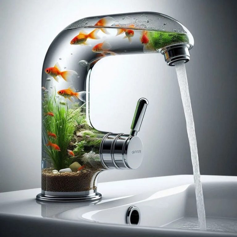 Aquarium-Inspired Faucets: Transforming Water Flow into Art