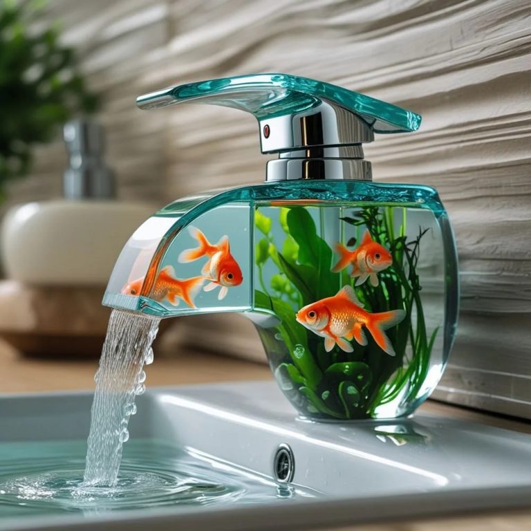 Aquarium-Inspired Faucets: Transforming Water Flow into Art