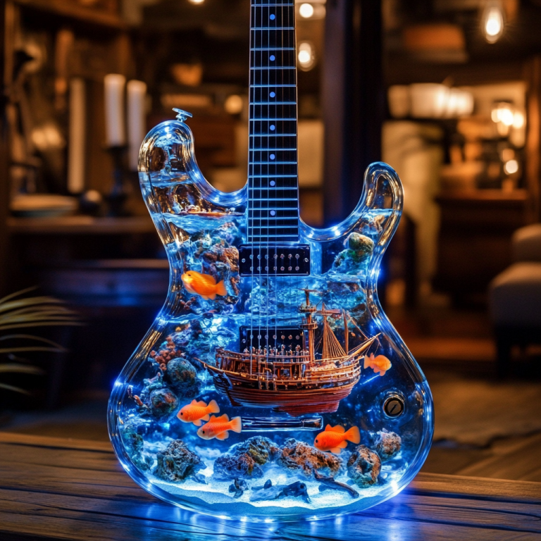 Guitar Aquarium: A Harmonious Blend of Music and Marine Life
