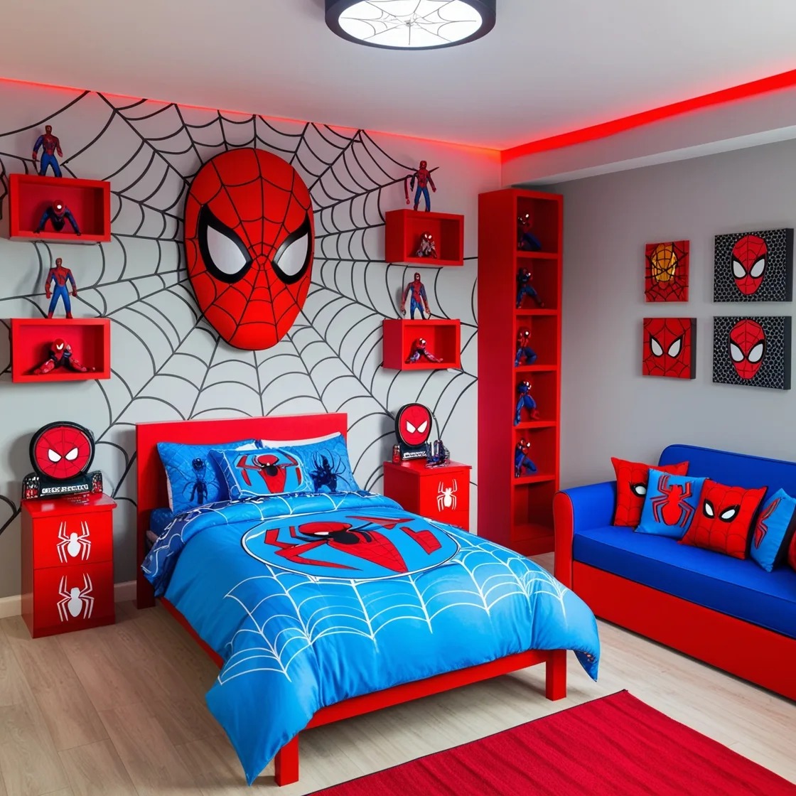 Spider-Man Themed Bedroom: A Superhero Sanctuary for True Fans