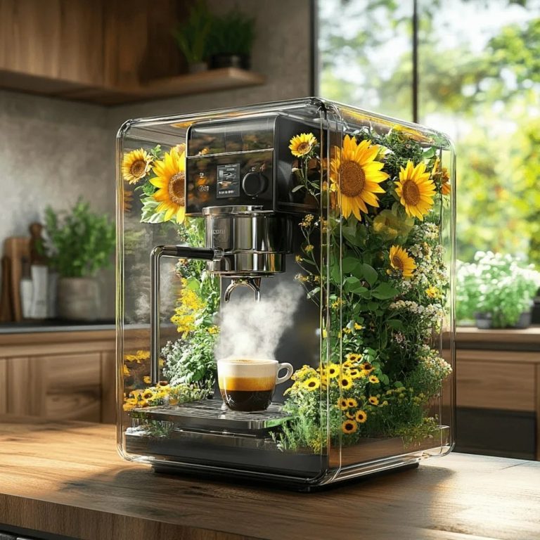 Flower-Inspired Coffee Machines: A Blooming Revolution in Home Brewing