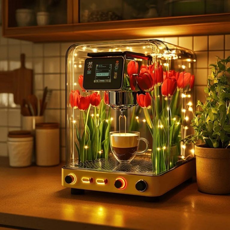 Flower-Inspired Coffee Machines: A Blooming Revolution in Home Brewing