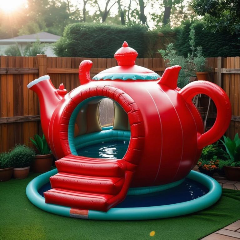 Giant Inflatable Teapot Pools: Redefining Summer Fun with Whimsy and Style