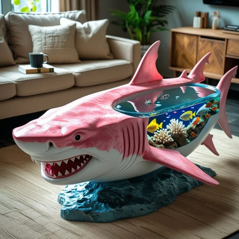 Bring the Ocean Home: Exploring the Charm of the Aquarium Shark Coffee ...