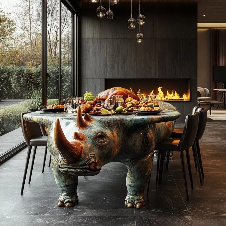 Gather 'Round the Wild Side: Why Animal Shaped Dining Tables Are ...